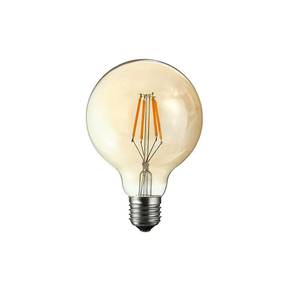 G80 E27 4W Edison Dimmable LED Bulb - Vintage Amber - Warm White – Home ...