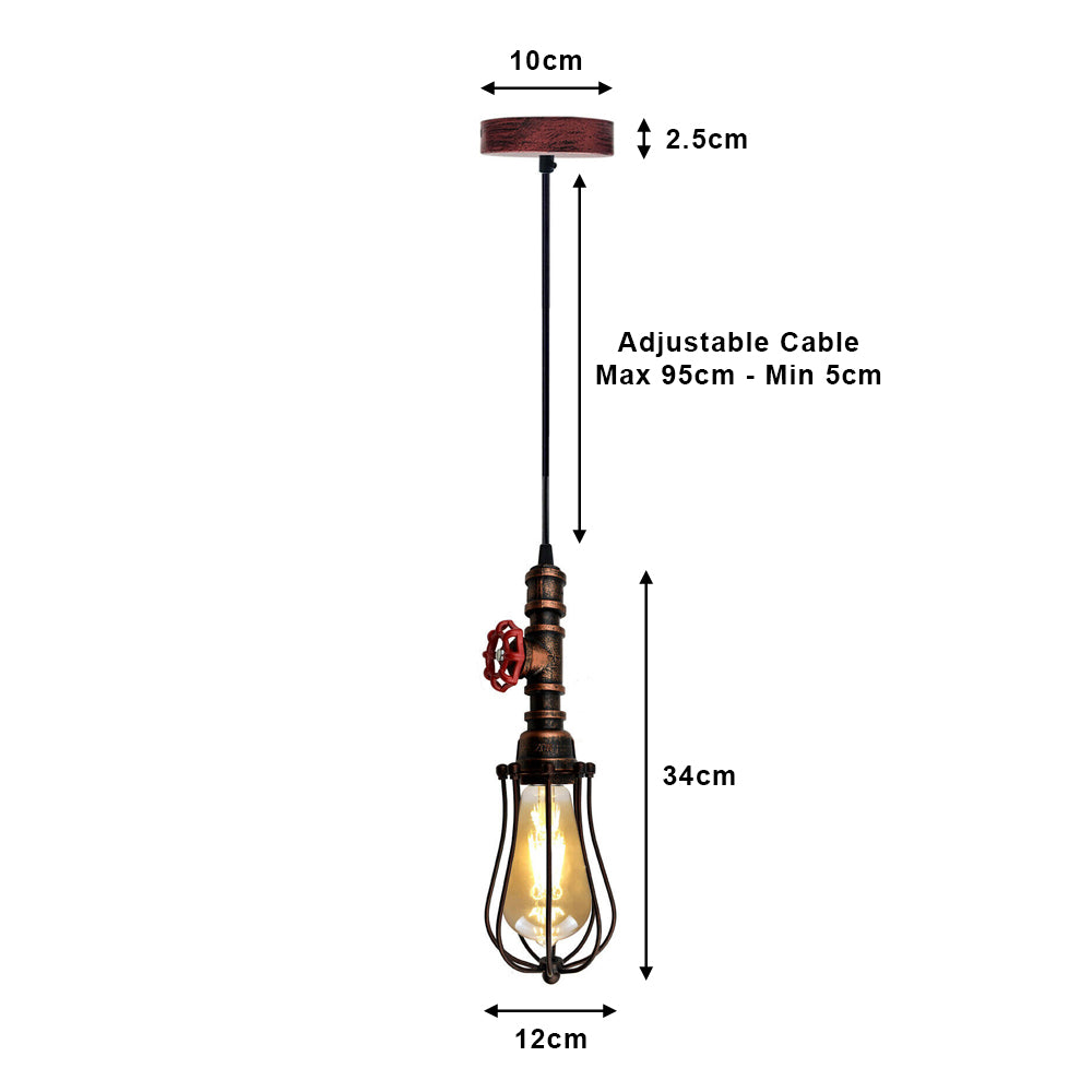 Steampunk Pendant Light – Home Industrial Lighting